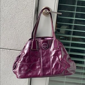 Coach | Bags | Purple Coach Purse | Poshmark